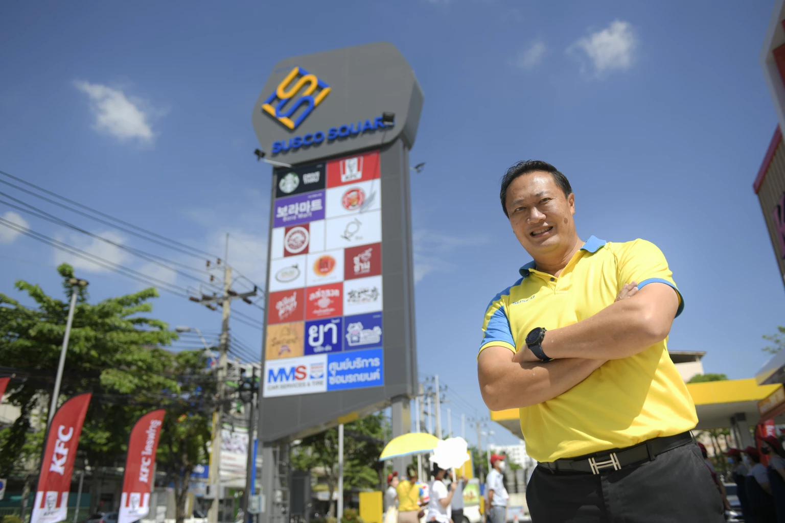 SUSCO เปิดตัว “SUSCO SQUARE สาขาพุทธบูชา” ปั๊มน้ำมัน + Lifestyle ...