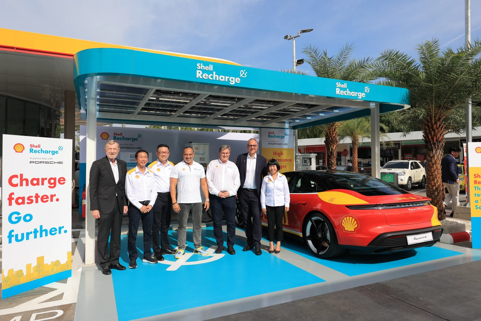 Shell ร่วมมือ Porsche ตั้งสถานีชาร์จรถ EV แรงสุดในไทย มีรุ่นไหนรองรับบ้าง