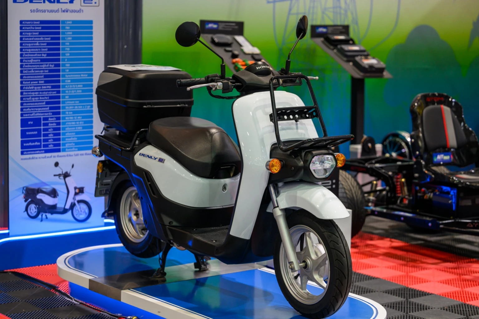 เผยสเปก Honda BENLY e มอเตอร์ไซค์ไฟฟ้า เช่า 4,500 ต่อเดือน ไม่ต้องเสียค่าชาร์จ