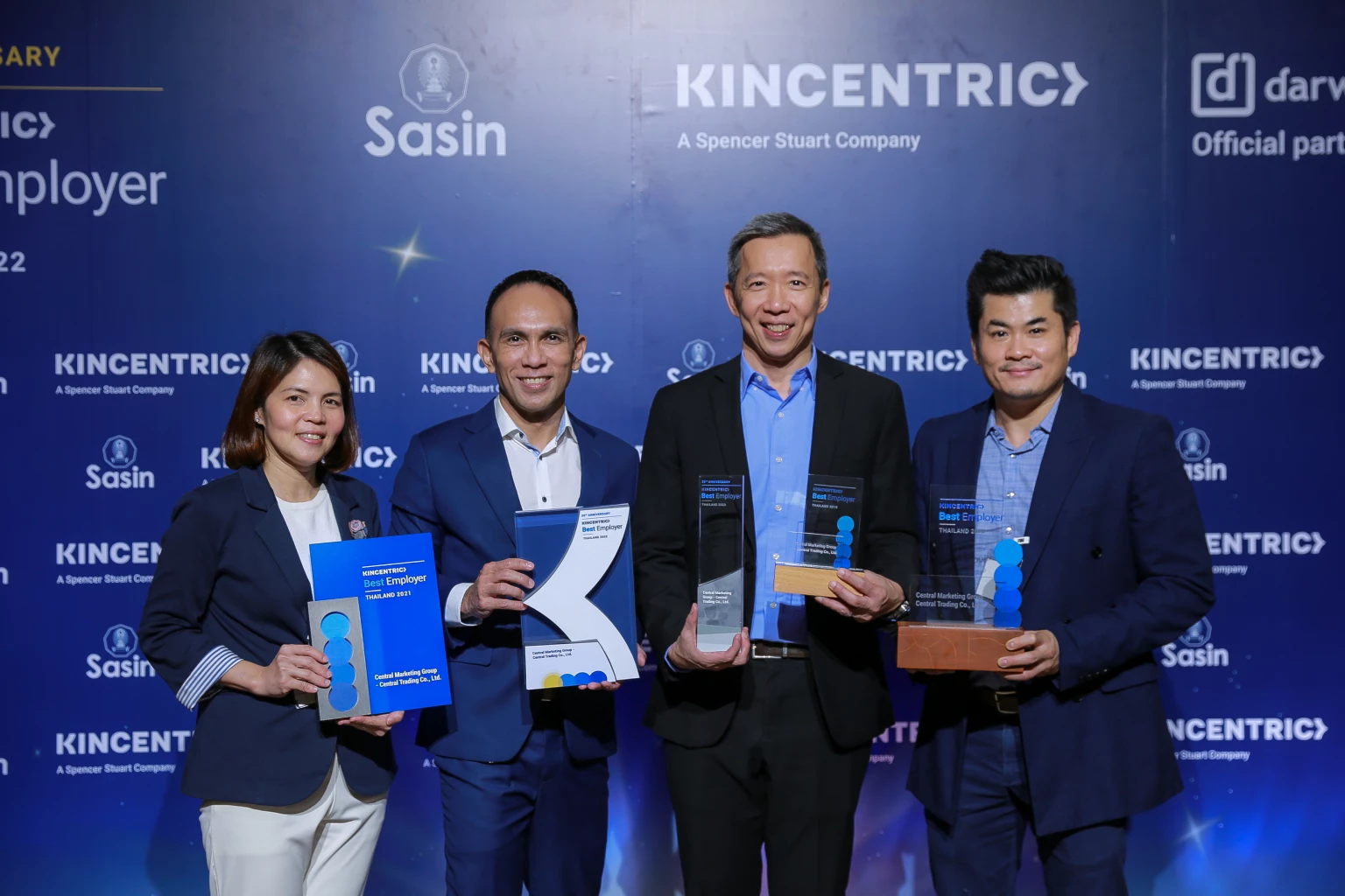 CMG คว้ารางวัล “Kincentric Best Employer Thailand 2022” 4 ปีซ้อน พร้อม ...