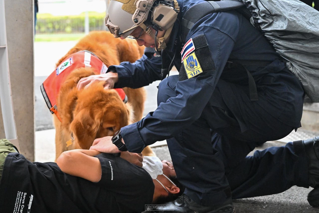 รวมพลังส่งแรงใจไปตุรกี K9 USAR Thailand