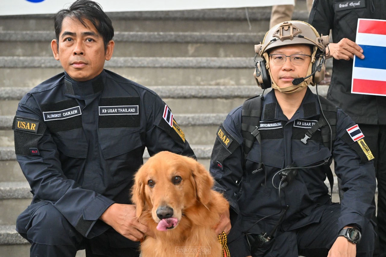 รวมพลังส่งแรงใจไปตุรกี K9 USAR Thailand