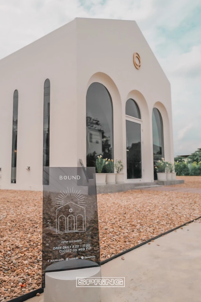 BOUND CAFE คาเฟ่ มินิมอล เปิดใหม่ย่านปุณณวิถี