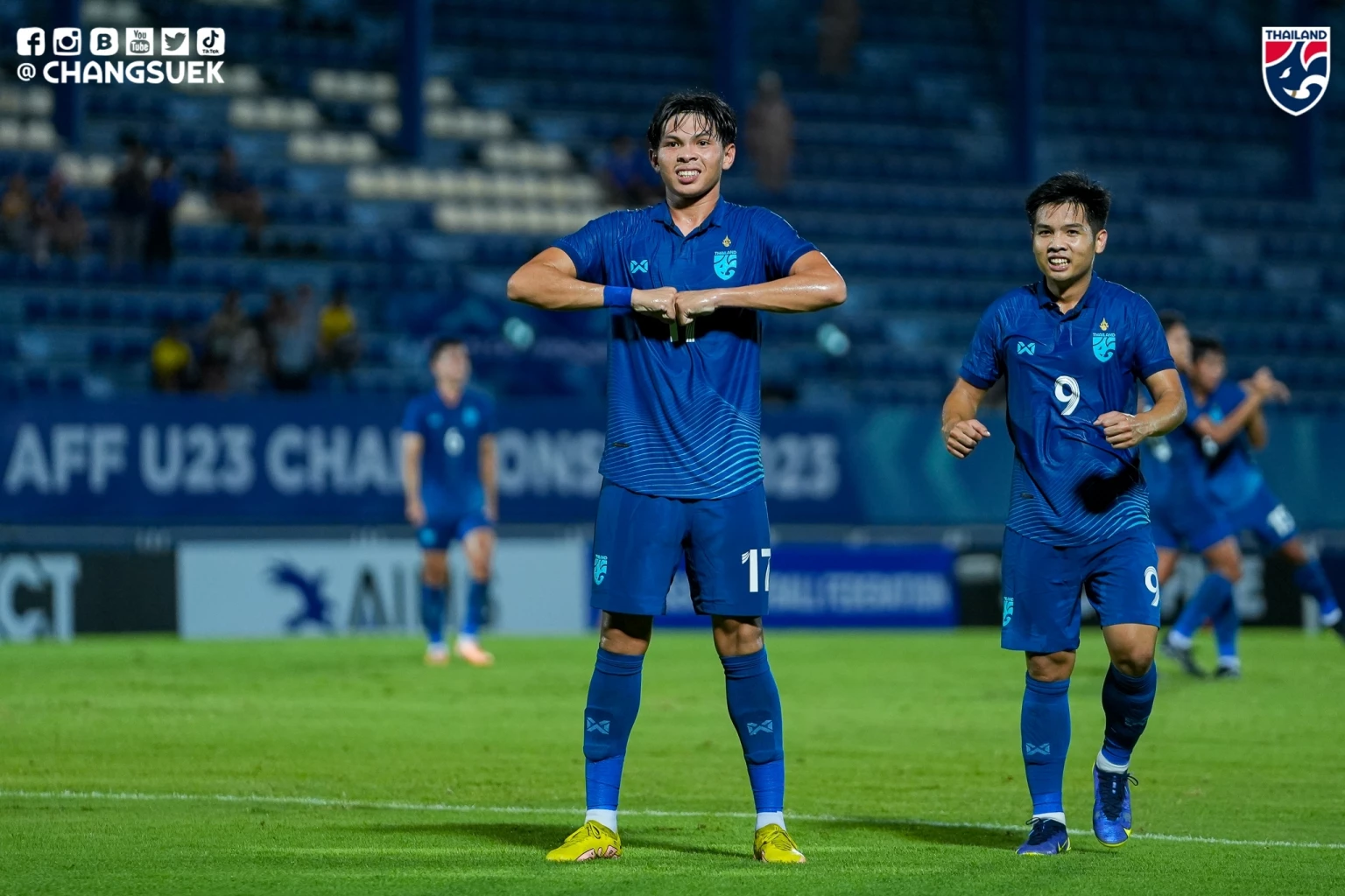 ไทย - บรูไน ดูบอลสด True Sports 2 ฟุตบอลชิงแชมป์อาเซียน ยู23