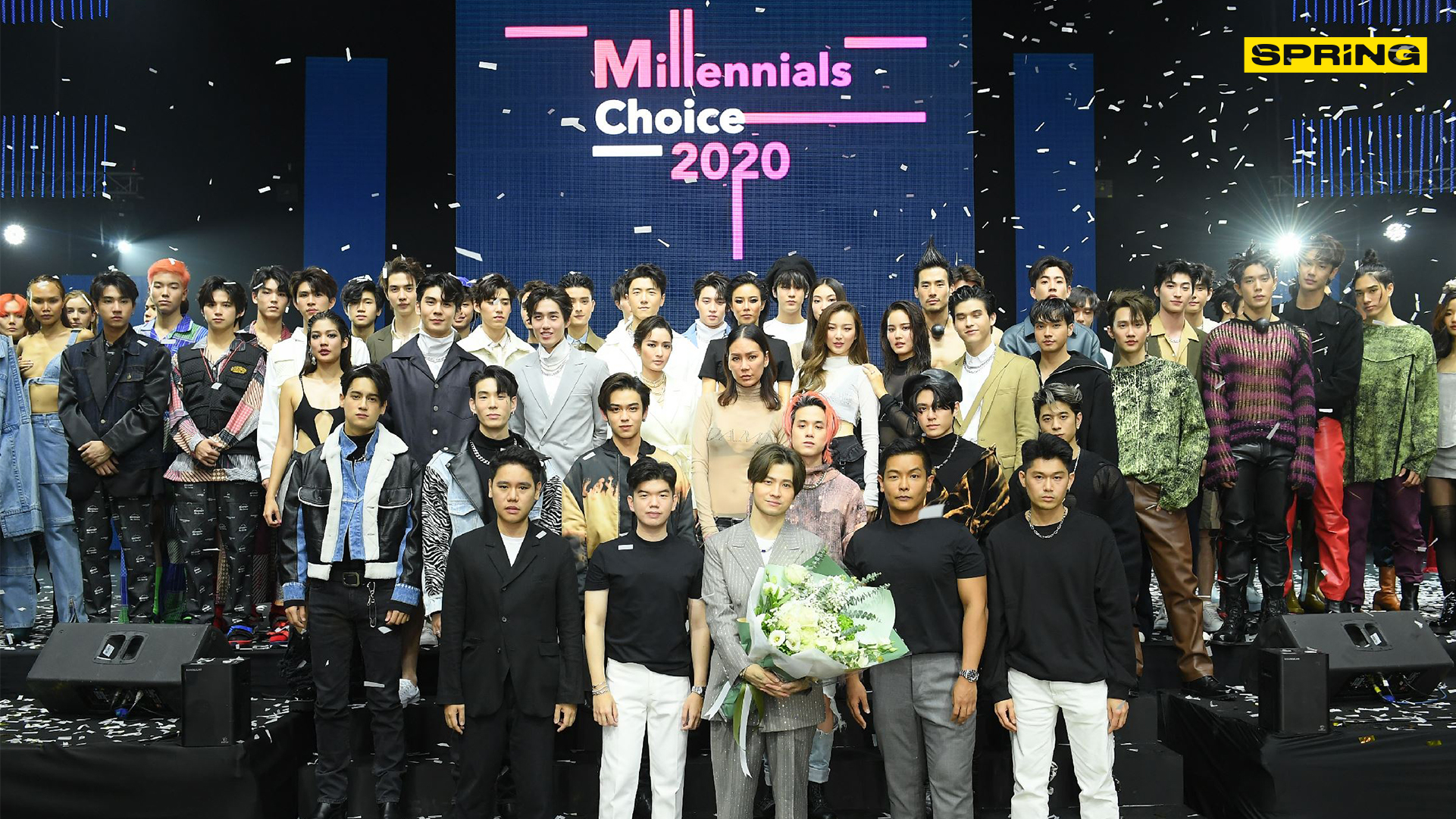 ทัพดาราดังร่วมงาน "MILLENNIALS CHOICE 2020"