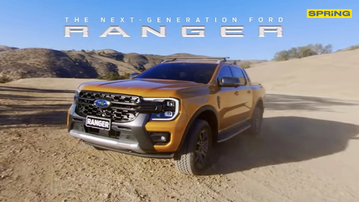 Ford Ranger 2022 เปิดตัวแล้ว เผยโฉม ฟอร์ด เรนเจอร์ 2022 กระจังหน้าแบบ F-150