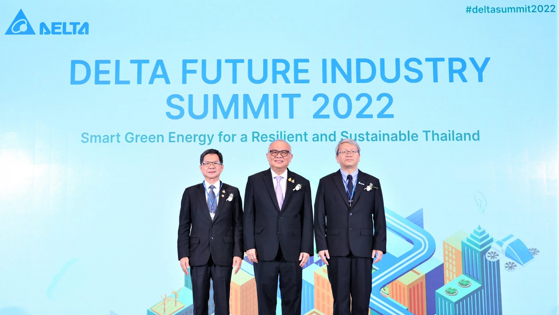 กระทรวงพลังงาน บีโอไอ ร่วมงานสัมมนา Delta Future Industry Summit 2022