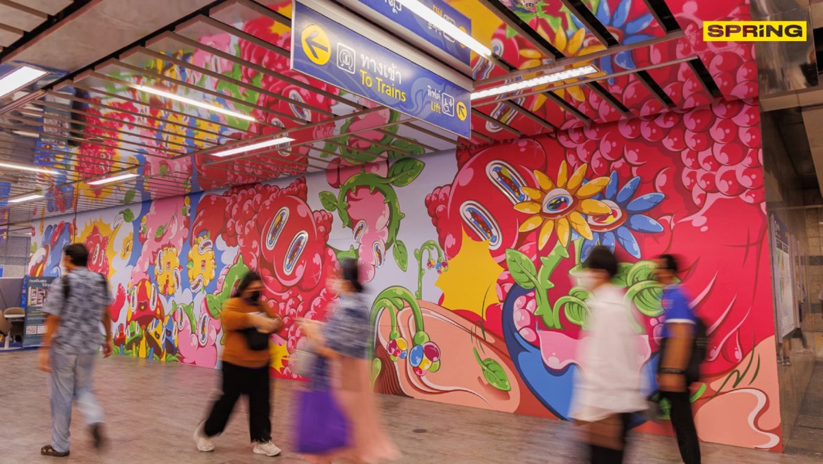 BEM จับมือ BMN เปิดตัว “Metro Art” พื้นที่ศิลปะแห่งใหม่ บนสถานีรถไฟฟ้า MRT