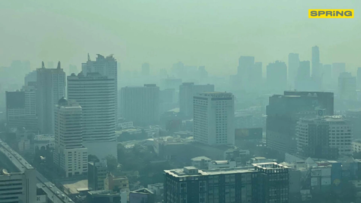 ฝุ่น PM2.5 เช้านี้ กรุงเทพฯ-ปริมณฑล เกินมาตรฐาน 53 เขต เริ่มส่งผลต่อสุขภาพ