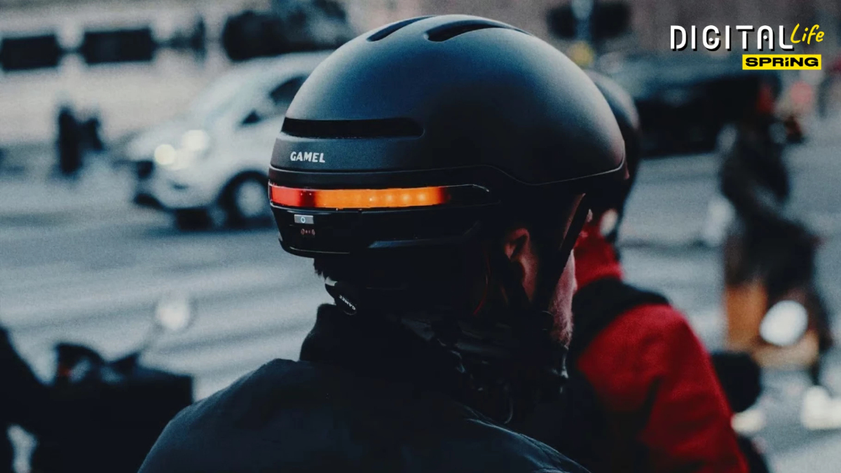 หมวกกันน็อคอัจฉริยะ Gamel แค่เอียงหัวซ้าย-ขวา ก็เปิดไฟเลี้ยวให้เอง