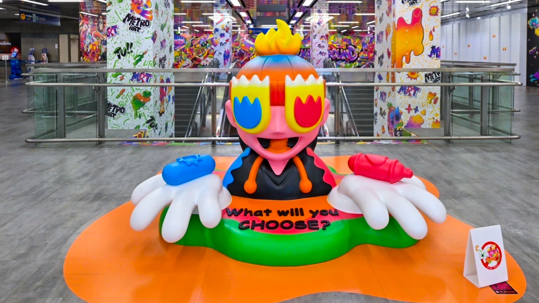 Metro Art ศิลปะใต้ใจกลางกรุง MRT พหลโยธิน