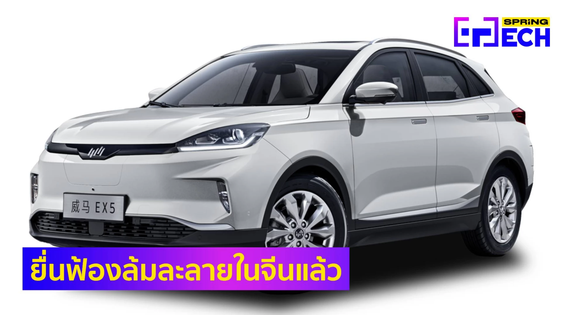 WM Motor สตาร์ตอัปรถไฟฟ้า EV ของจีน ขอยื่นฟ้องล้มละลาย