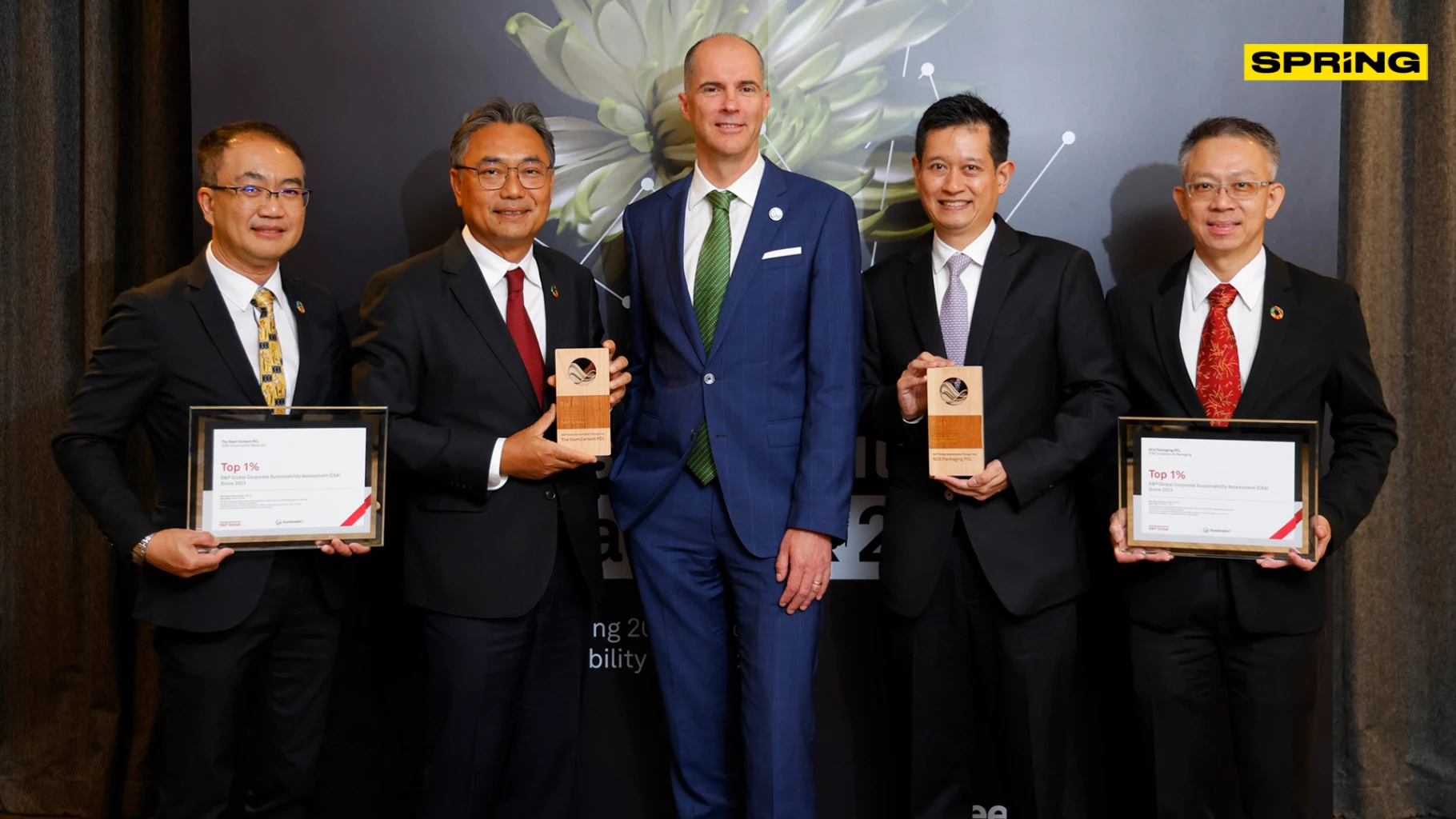 เอสซีจีรับรางวัล Top 1% S&P Global Corporate Sustainability Assessment บนเส้นทาง 20 ปี DJSI ...
