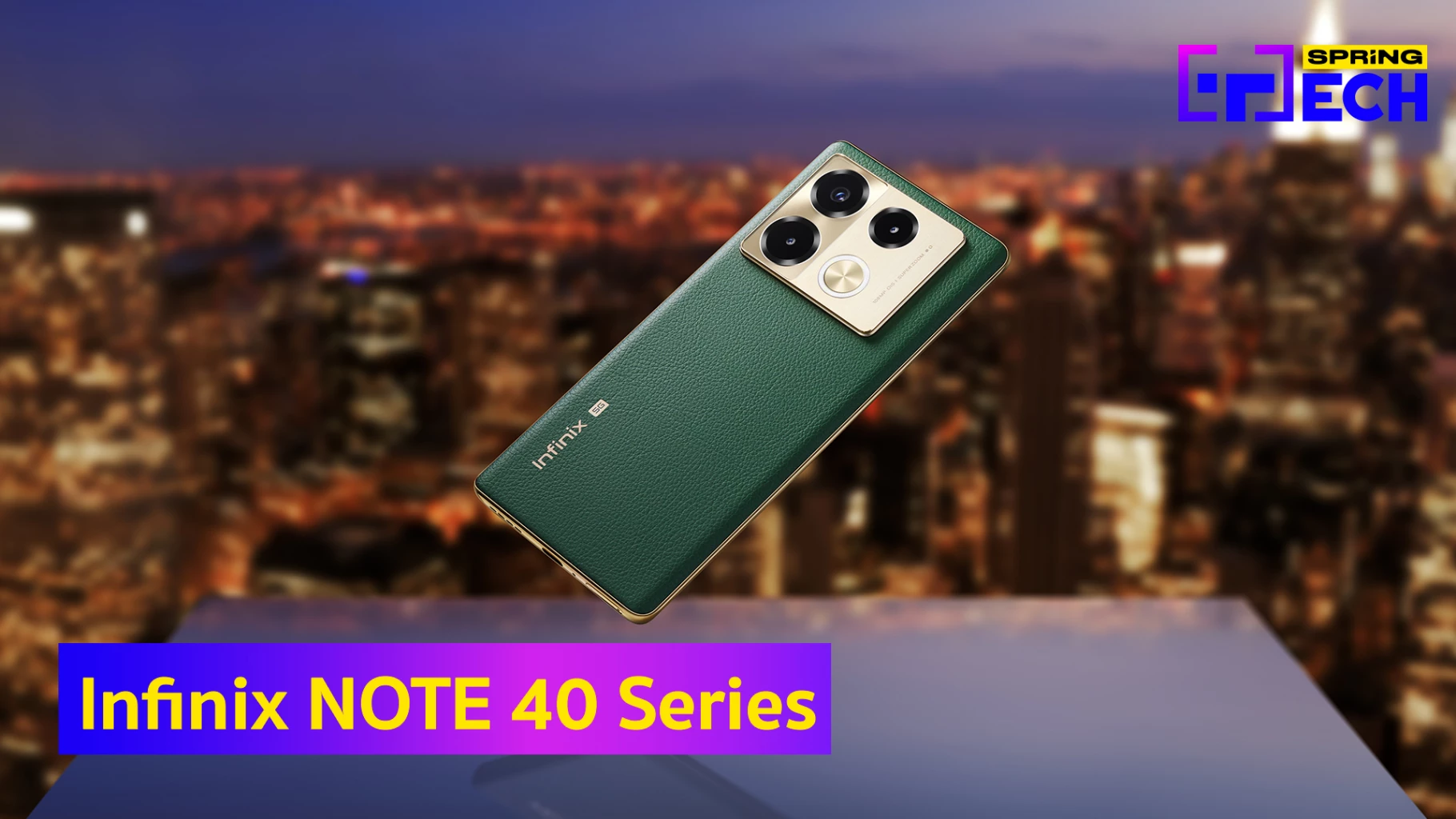 Infinix NOTE 40 Series สมาร์ทโฟน ชิปแรง ชาร์จไว สายไลฟ์สไตล์ห้ามพลาด!
