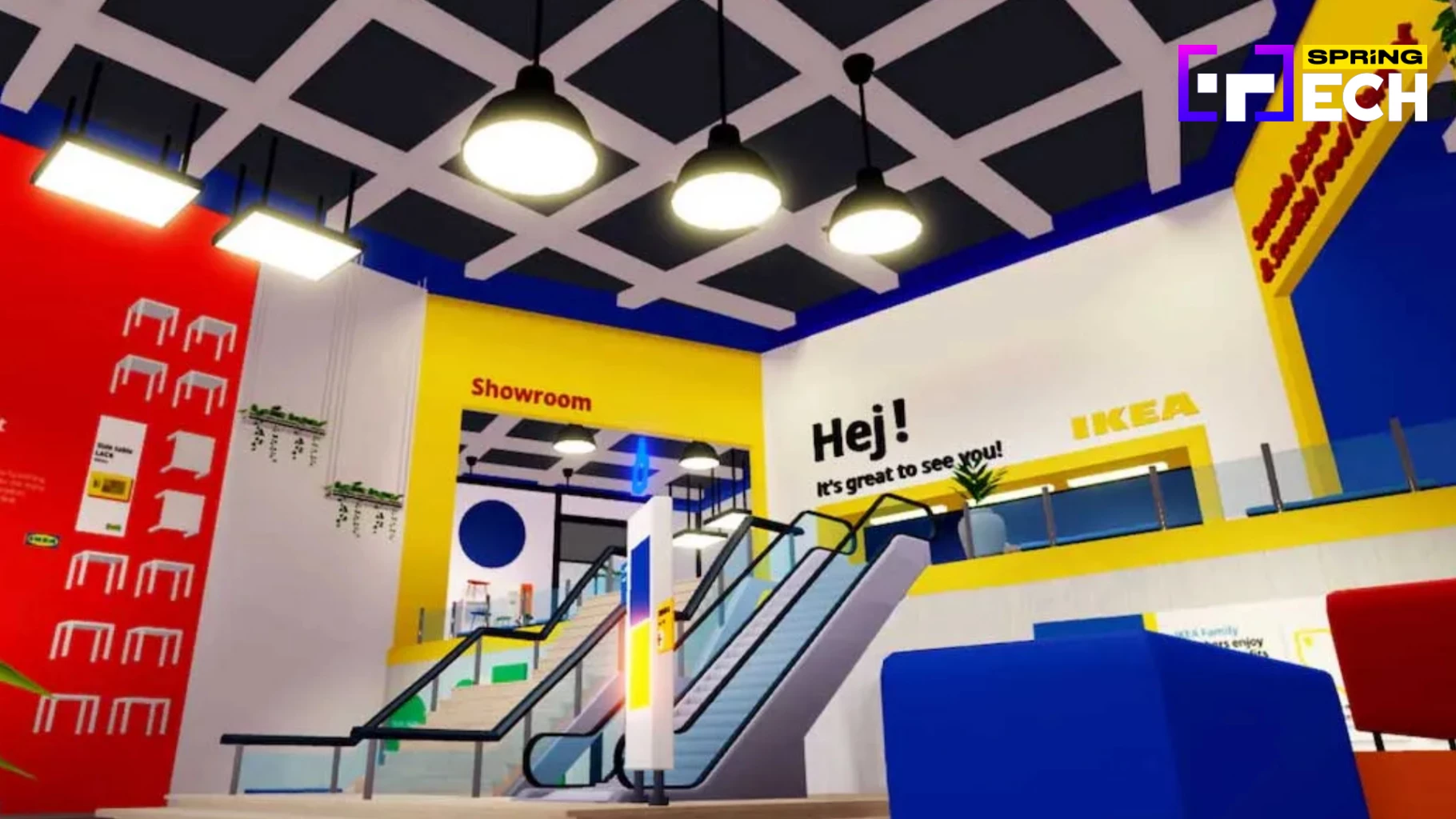 IKEA x Roblox เปิดสโตร์ในเกมแล้ว เดินเล่นได้ ทำงานได้ด้วย แจกหมวก IKEA ฟรี