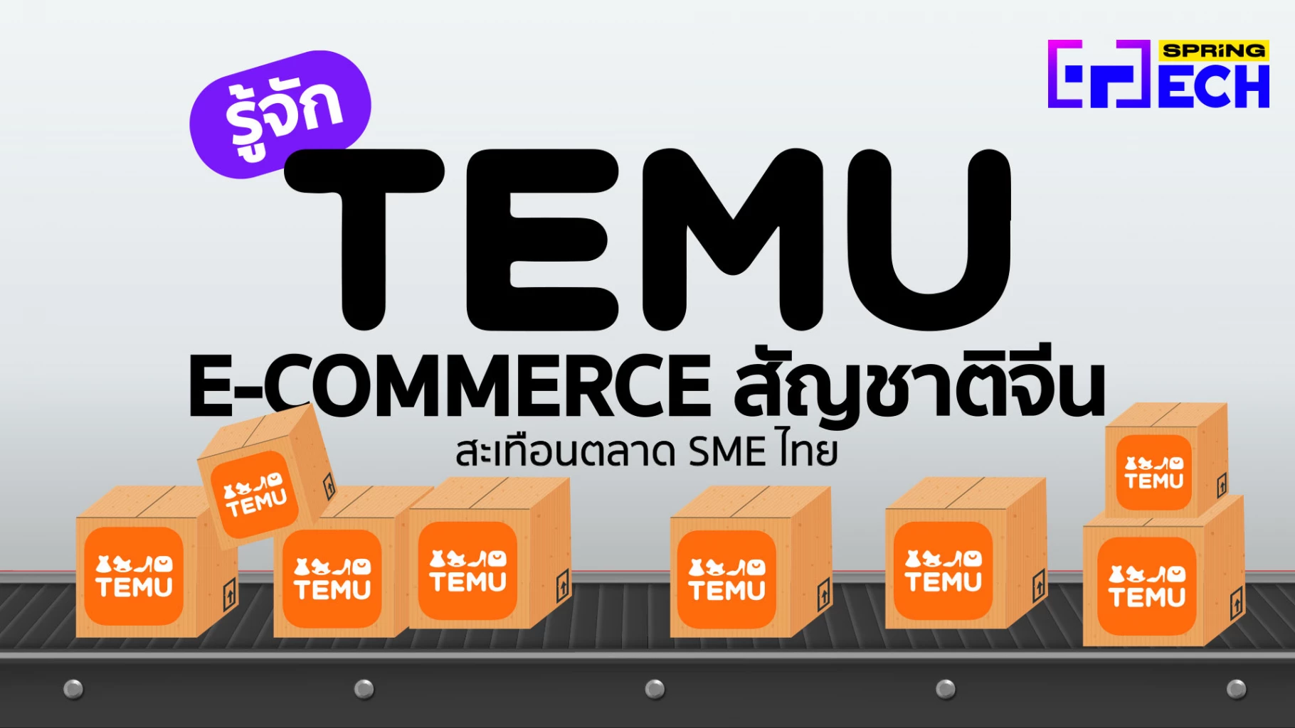ทำความรู้จัก Temu คืออะไร? แพลตฟอร์มอีคอมเมิร์ซจีน บุกถล่มตีตลาด SME ไทย