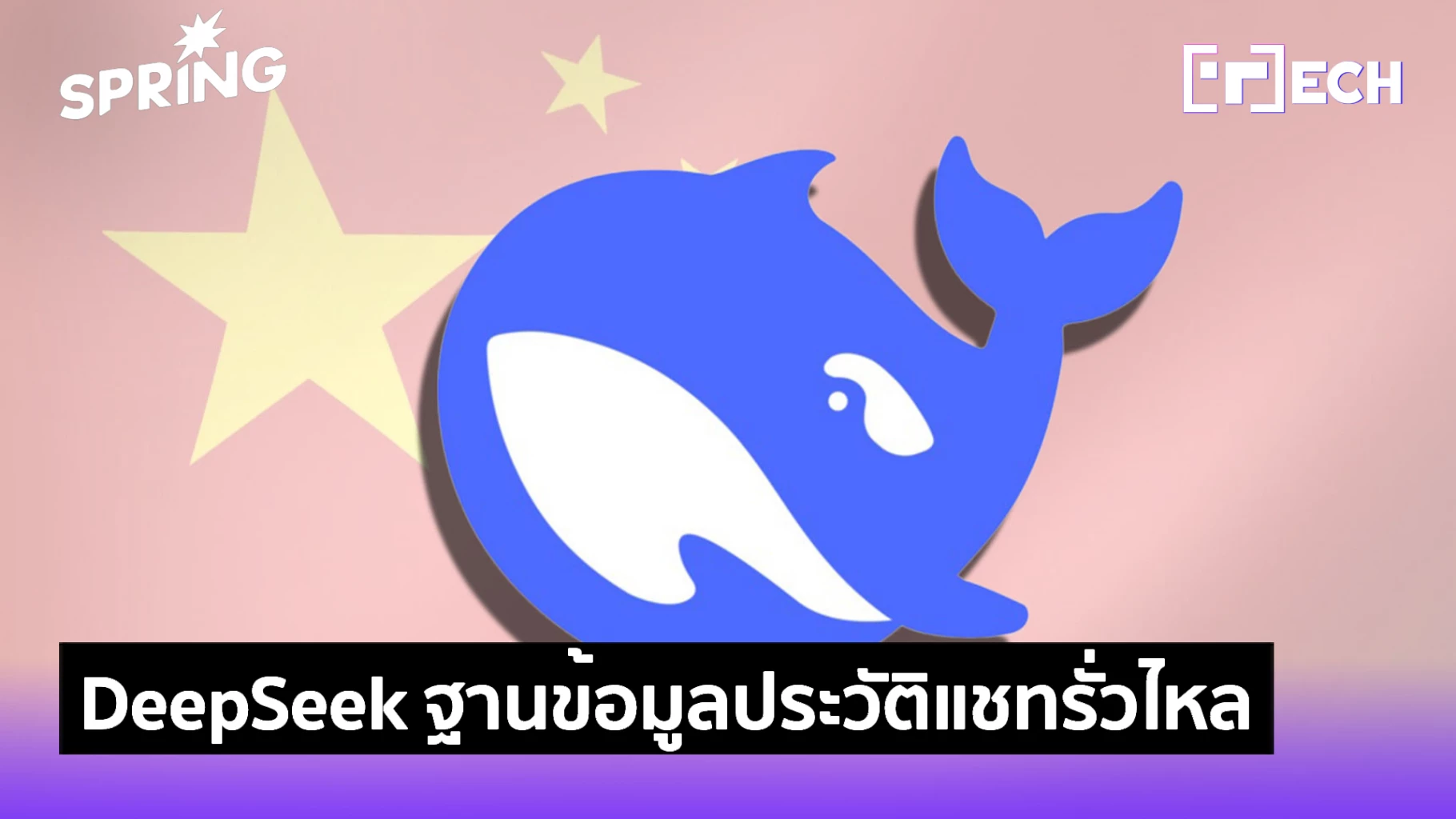 DeepSeek ประวัติแชทรั่วไหล ฐานข้อมูลลับภายในถูกเปิดเผยต่อสาธารณะ