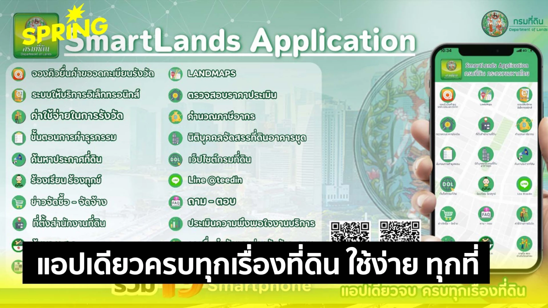 SmartLands App: แอปเดียวครบทุกเรื่องที่ดิน ใช้ง่าย ทุกที่ ทุกเวลา
